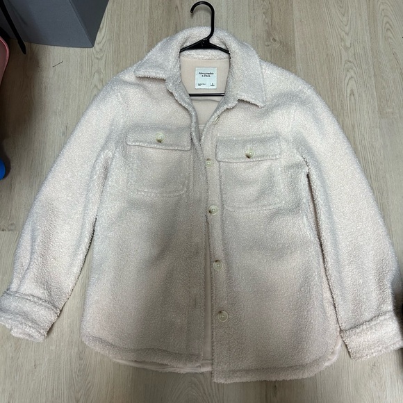 Abercrombie & Fitch | Jackets & Coats | Abercrombie Sherpa Shacket | Poshmark